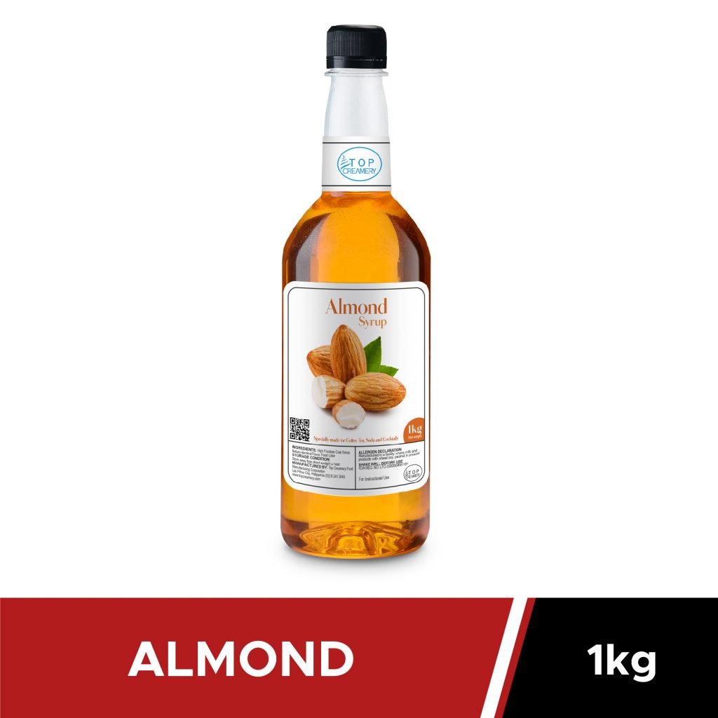 Almond Syrup - Tapiocas and Beans Co.