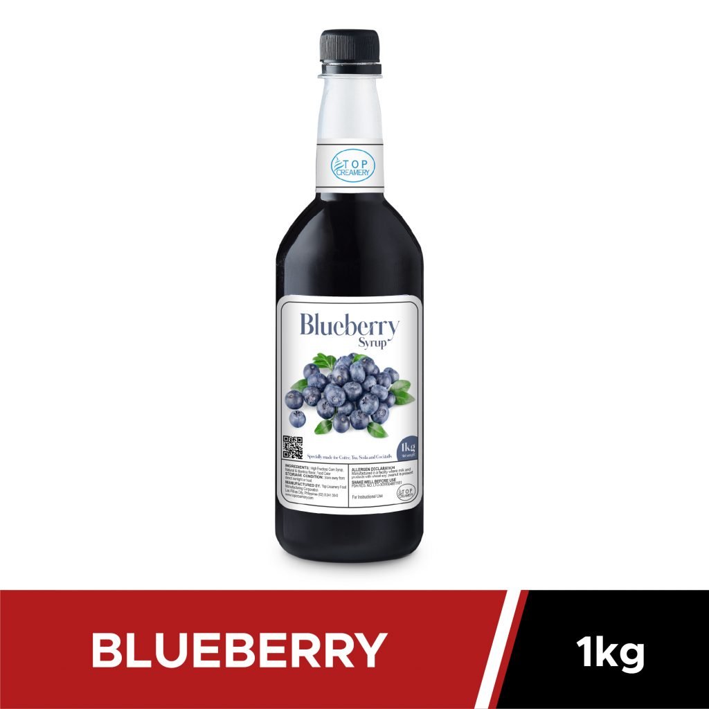 Blueberry Syrup - Tapiocas and Beans Co.