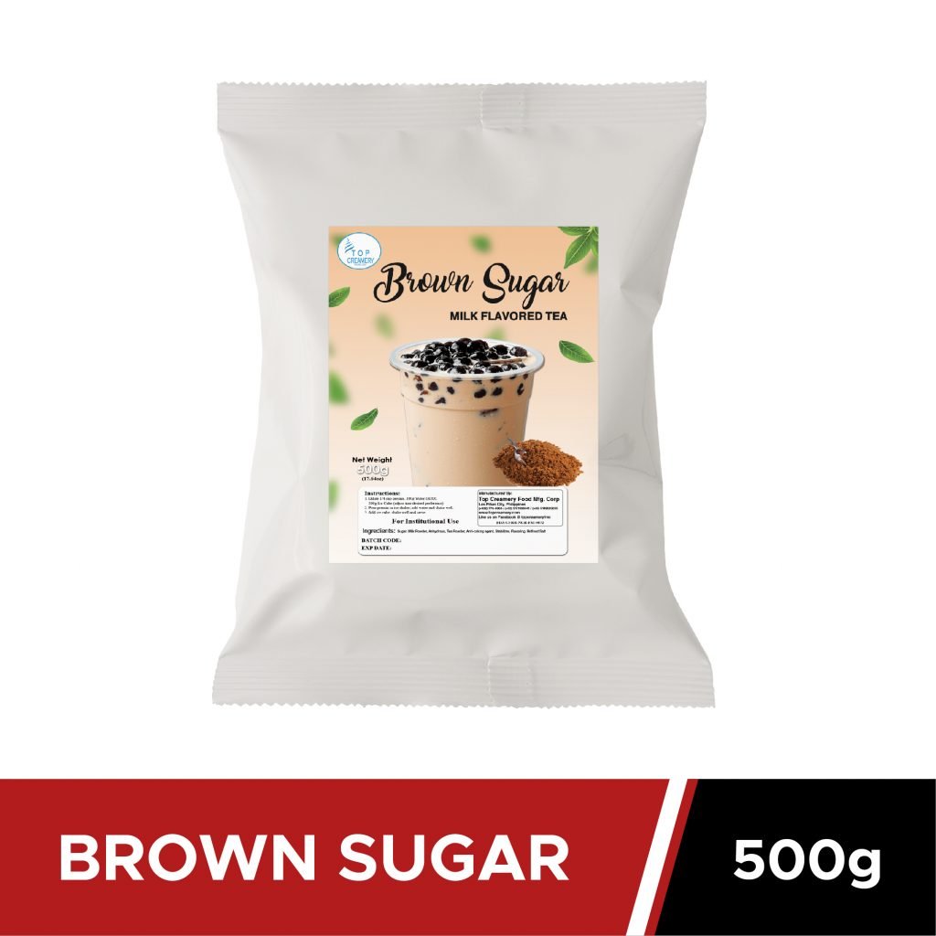 Brown Sugar Milk Tea Powder - Tapiocas and Beans Co.