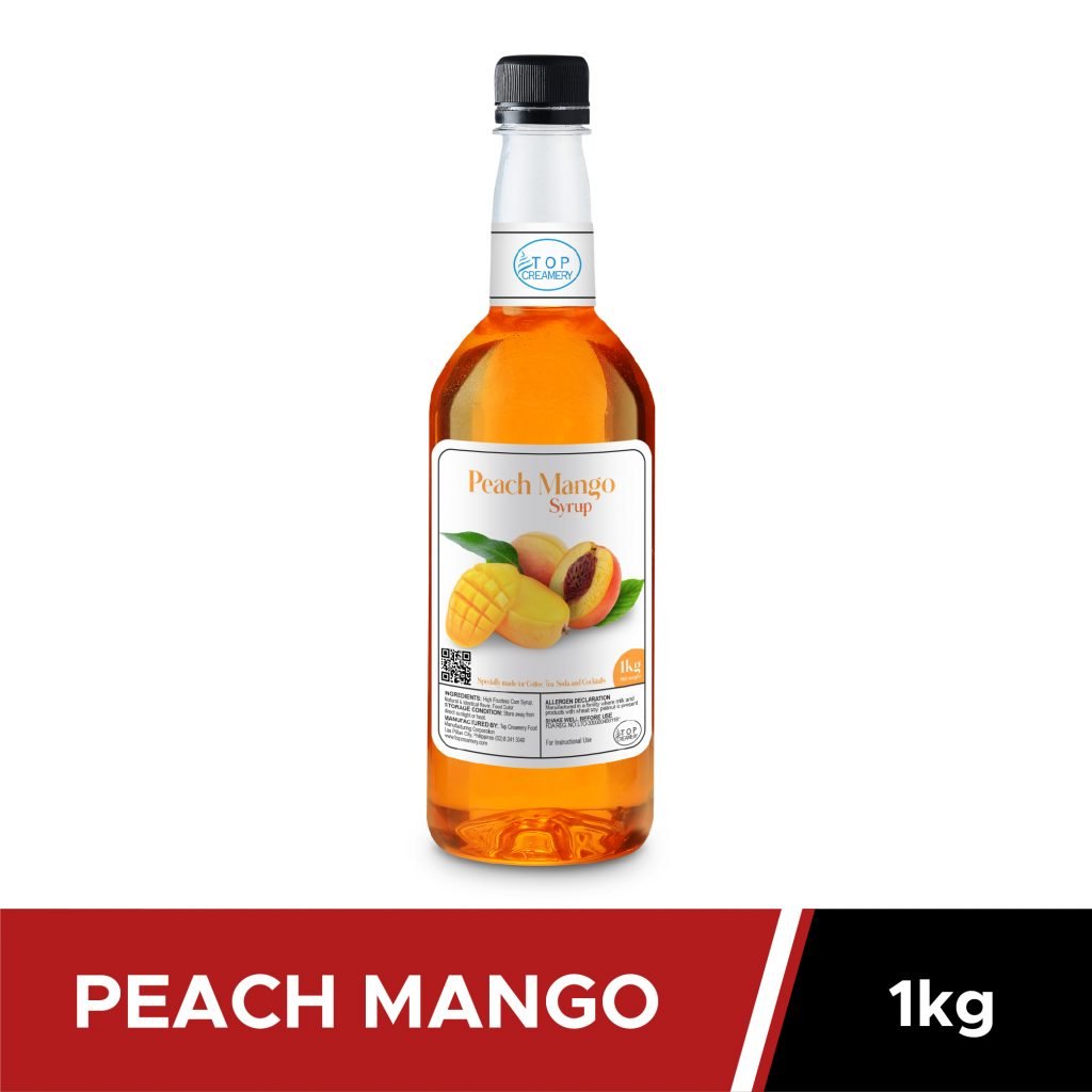 Peach Mango Syrup - Tapiocas and Beans Co.