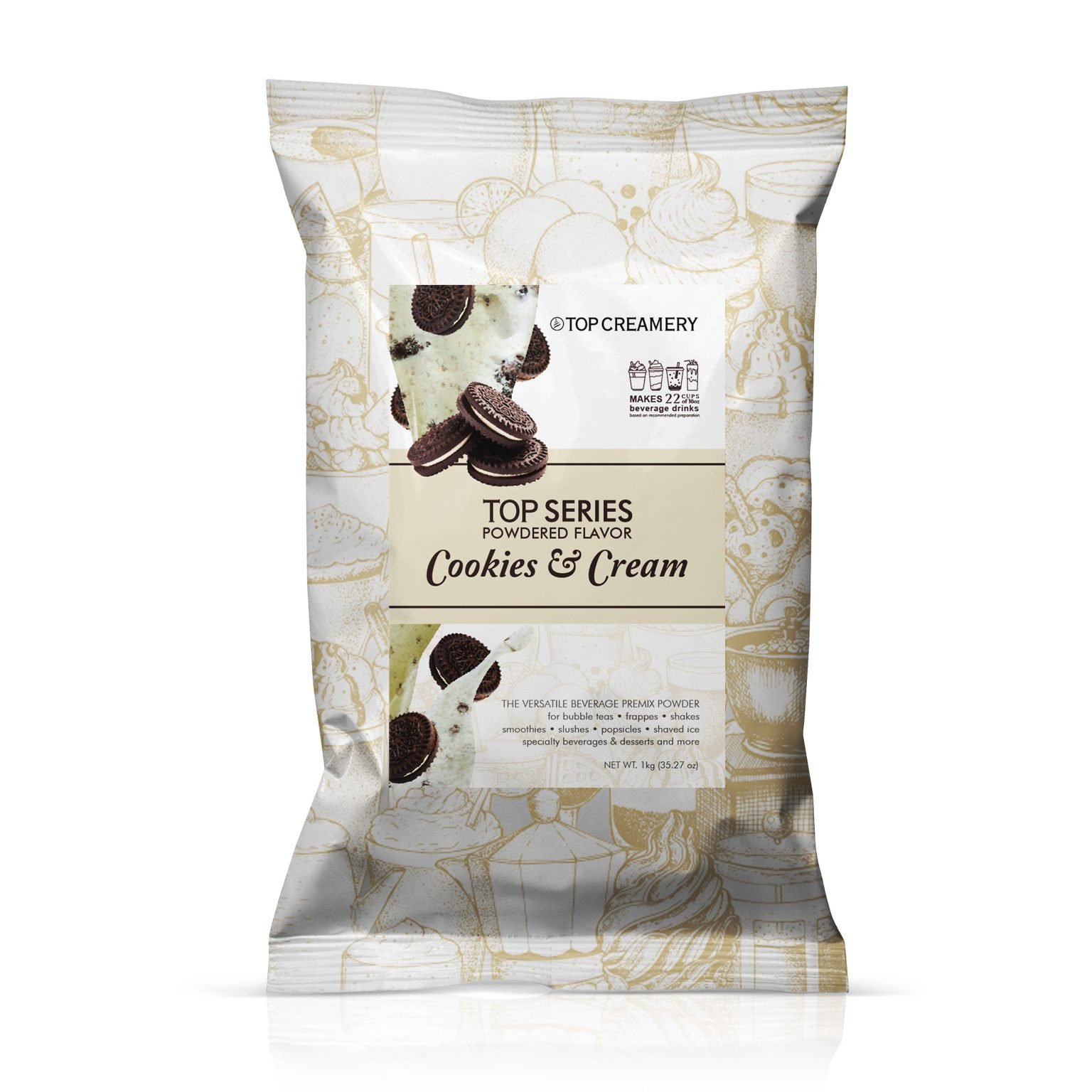 Cookies & Cream Powdered Flavor - Tapiocas and Beans Co.